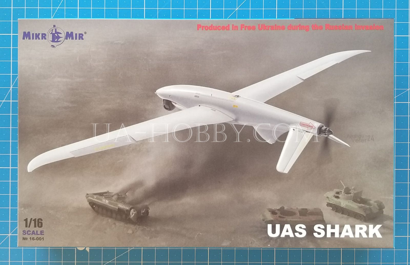 Авіація: 1:16 UAS Shark. MikroMir 16-001